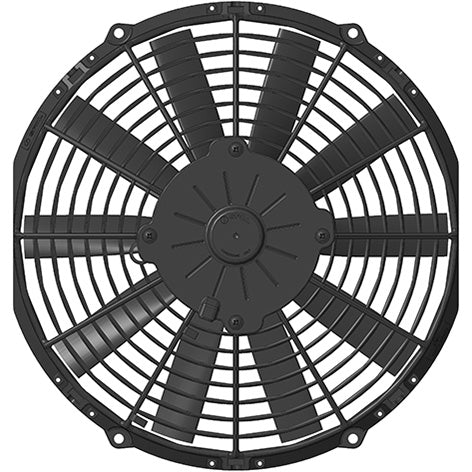 SPAL 11" Medium Profile 12v Push Fan - VA09-AP50/C-27S – JayCorp ...