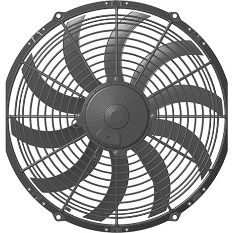 SPAL 13" High Performance Curved Blade 12v Push Fan - VA13-AP70/LL-63S ...